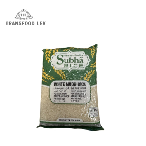 SUBHA RICE WHITE NADU RICE 1KG – transfood leverkusen