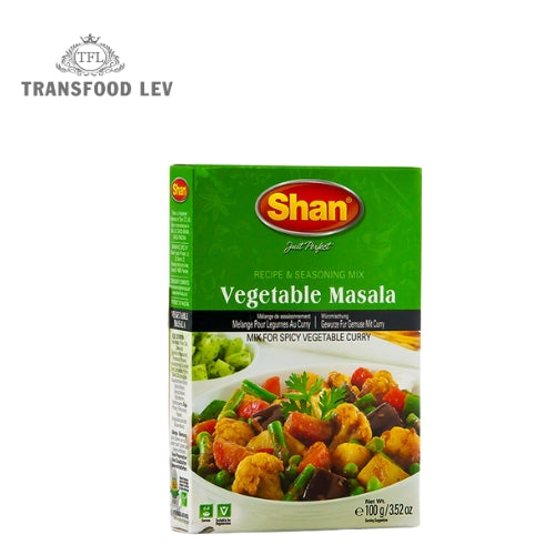SHAN VEGETABLE MASALA 100G – transfood leverkusen